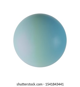 Blue Sphere Ball Realistic Isolated On Stock Vector (Royalty Free ...