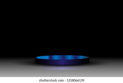 Pedestal Displayplatform Designblank Product Stand Light Stock ...