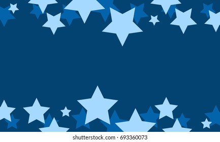Star Background Banner Brightshiny Text Area Stock Vector (Royalty Free ...