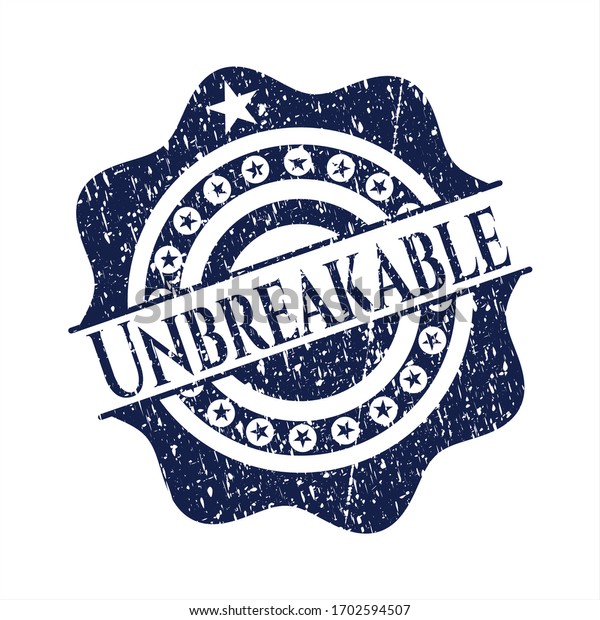 Blue Unbreakable Rubber Texture Grunge Stock Vector (Royalty Free ...