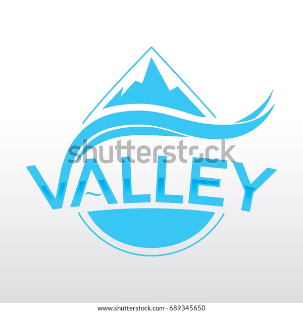 Blue Valley Logo 2 Stock Vector (Royalty Free) 689345650 | Shutterstock