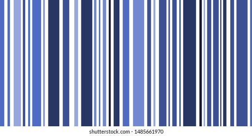 Blue Vertical Striped Seamless Pattern Background Stock Vector (Royalty ...