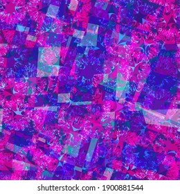 Blue Violet Seamless Texture Abstract Vector Stock Vector (Royalty Free ...