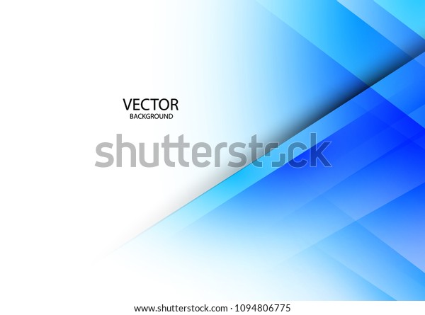 Blue Wallpaper Presentation Light Design Stock Vector (Royalty Free ...