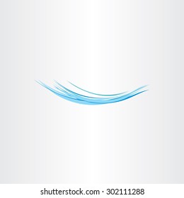 Blue Water Wave Flow Icon Logo Stock Vector (Royalty Free) 302111288 ...