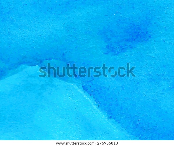 Blue Wave Hand Drawn Paper Texture Stock Vector (Royalty Free ...