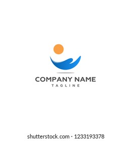 Blue Wave Logo Stock Vector (Royalty Free) 1233193378 | Shutterstock