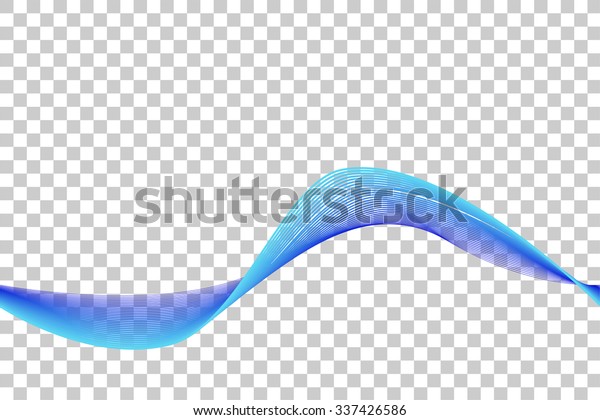 Blue Wave Vertical Lines Stock Vector (Royalty Free) 337426586 ...