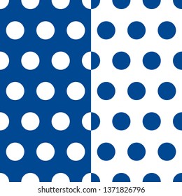 Blue White Dots Stock Vector (Royalty Free) 1371826796 | Shutterstock