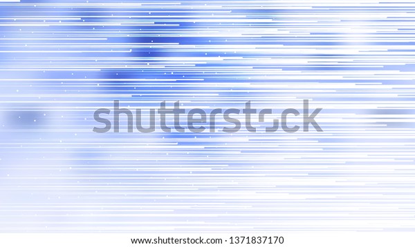 Blue White Horizontal Lines Background Stock Vector (Royalty Free ...