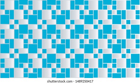 Blue White Walls Beautiful Patterns Backgrounds Stock Vector (Royalty ...