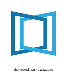 Blue Window Logo Stock Vector (Royalty Free) 1125221753 | Shutterstock