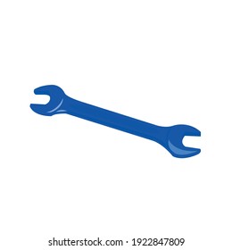 Blue Wrench Vector Illustration Stock Vector (Royalty Free) 1922847809 ...