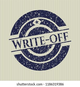 Blue Writeoff Distressed Rubber Grunge Texture Stock Vector (Royalty ...
