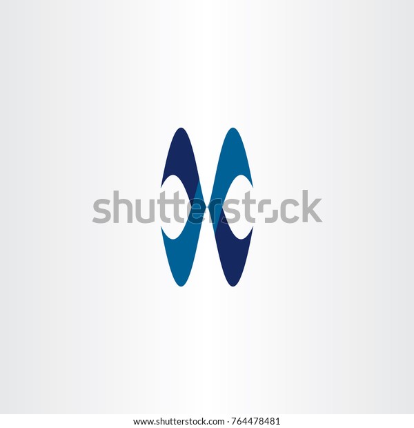 Vektor Stok Blue X Logo Icon Letter Symbol (Tanpa Royalti) 764478481 ...