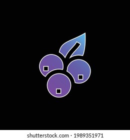 Blueberry Blue Gradient Vector Icon Stock Vector (Royalty Free) 1989351971 | Shutterstock