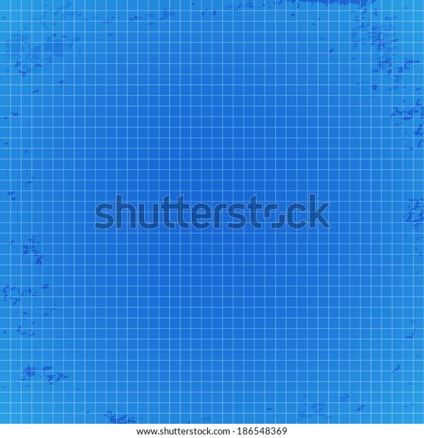 Blueprint Background Spots Vector Illustration Stock Vector (Royalty ...