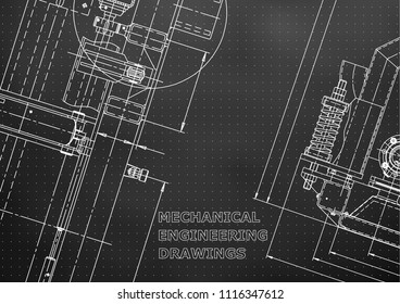 Blueprint Sketch Vector Engineering Illustration Cover Stock Vector ...