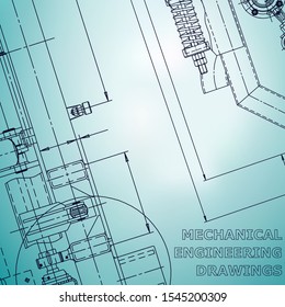 Blueprint Sketch Vector Engineering Illustration Cover Stock Vector ...