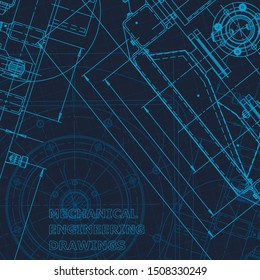 Blueprint Technical Cyberspace Backgrounds Machinebuilding Industry ...