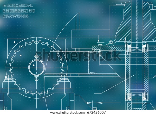 Blueprints Engineering Backgrounds Mechanical Engineering Drawings ...