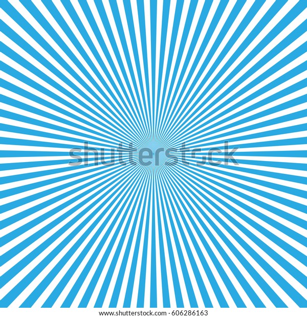Bluewhite Color Burst Background Light Rays Stock Vector (Royalty Free ...