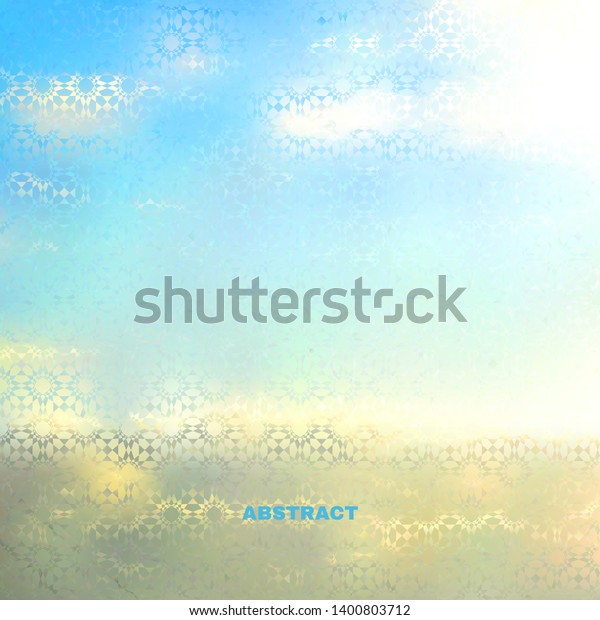Blur Abstract Modern Background Template Poster Stock Vector (Royalty ...