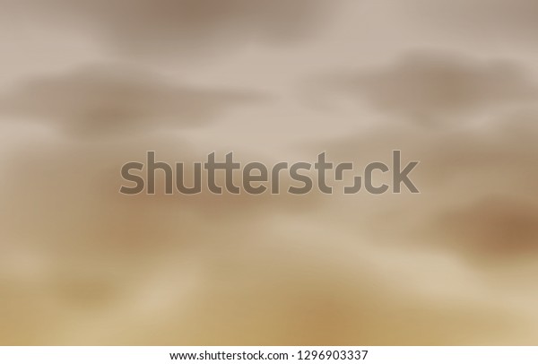 Blurred Sky Air Pollution Smoke Cloud Stock Vector (Royalty Free ...