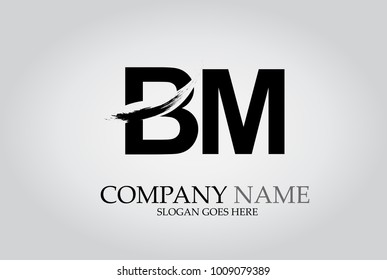 Bly Letter Original Monogram Logo Design: เวกเตอร์สต็อก (ปลอดค่า ...