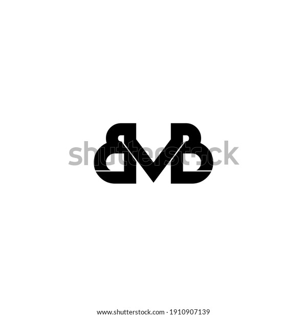 Bmb Letter Original Monogram Logo Design Stock Vector (Royalty Free ...