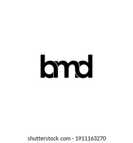 Bmd Letter Original Monogram Logo Design Stock Vector (Royalty Free ...