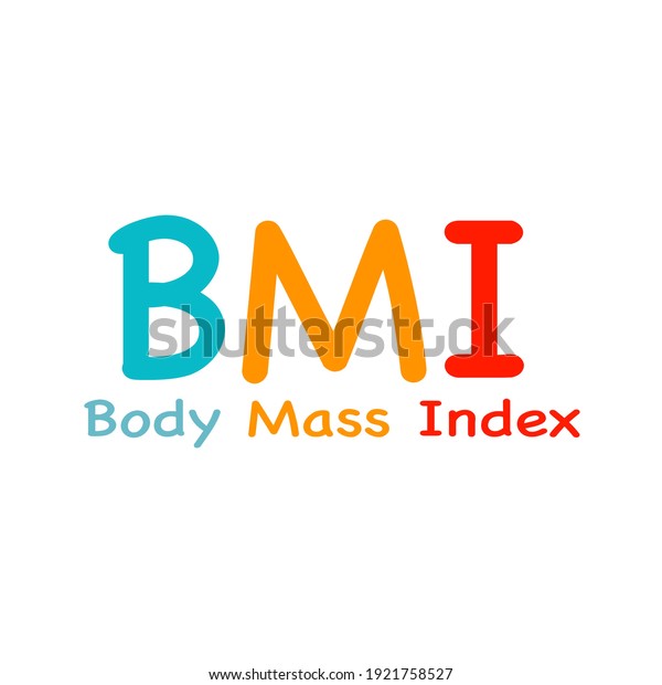 Bmi Body Mass Index Logo Stock Vector (Royalty Free) 1921758527 ...