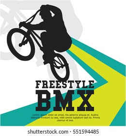 Bmx Event Poster Design Stock Vector (Royalty Free) 551594497 ...