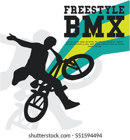 Bmx Event Poster Design Stock Vector (Royalty Free) 551594494 ...