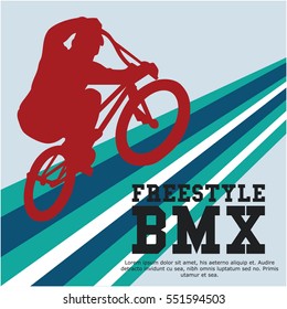 Bmx Event Poster Design Stock Vector (Royalty Free) 551594485 ...
