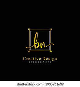 Simple Elegance Initial Letter M Type Stock Vector (Royalty Free ...
