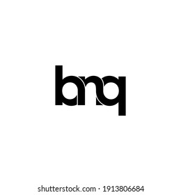 Bnq Letter Original Monogram Logo Design Stock Vector (Royalty Free ...