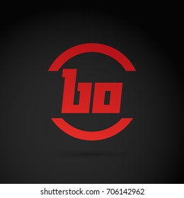 Bo Logo Stock Vector (Royalty Free) 706142962