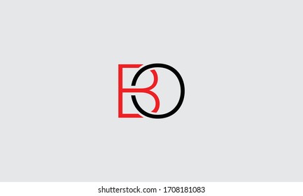 Logo de la carta BO u: vector de stock (libre de regalías) 1708181083 ...