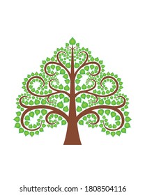 264 Bo tree vector Images, Stock Photos & Vectors | Shutterstock