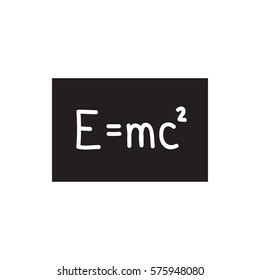 Board Formulas Icon Illustration Isolated Vector Stock Vector (Royalty ...