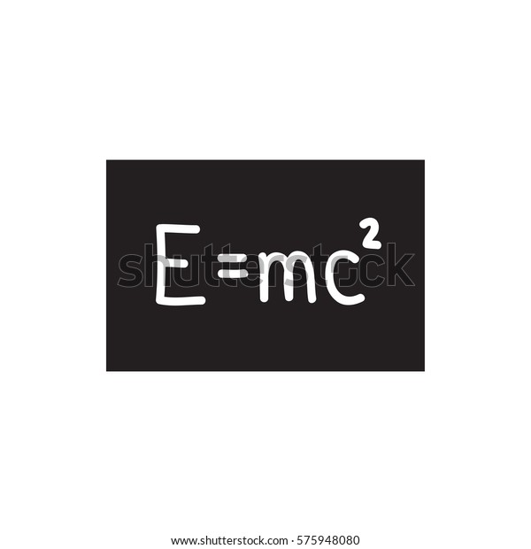 Board Formulas Icon Illustration Isolated Vector Stock Vector (Royalty ...