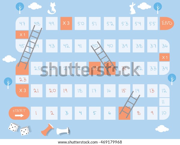 Vector de stock (libre de regalías) sobre Juegos de mesa, juegos de ...
