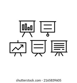 Board Icon Set Vector Symbol Design Stock Vector (Royalty Free ...