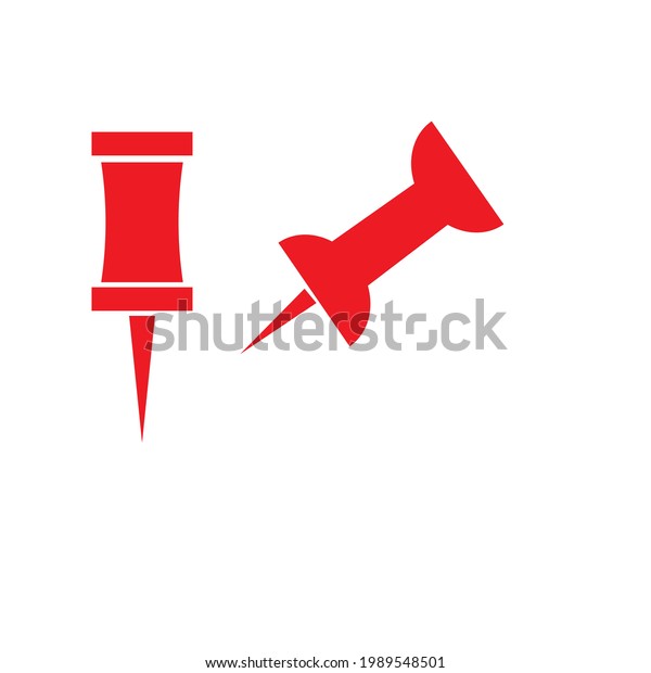 Board Pin Vector Illustration Clipart Logo Stock Vector (Royalty Free ...