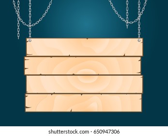 Board Wood Hang Vector: เวกเตอร์สต็อก (ปลอดค่าลิขสิทธิ์) 650947306 ...