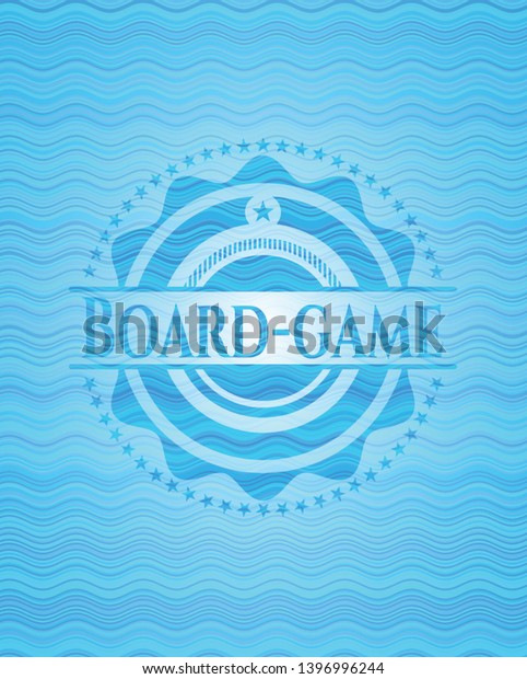 Boardgame Water Emblem Background Vector Illustration Stock Vector ...