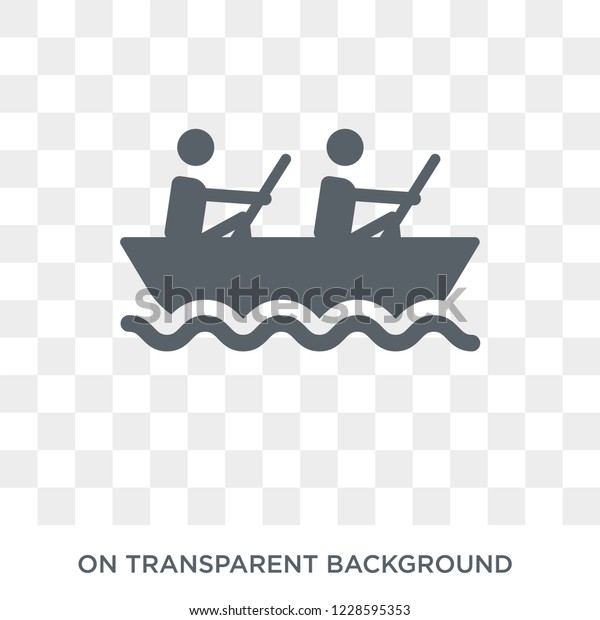 Boat Race Icon Trendy Flat Vector Stok Vektör (Telifsiz) 1228595353 ...