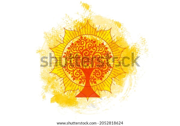 Bodhi Tree Logo Template Tree Life Stock Vector (Royalty Free ...