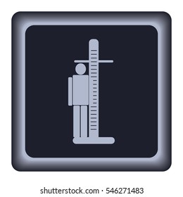 Body Height Icon Stock Vector (Royalty Free) 467942066 | Shutterstock